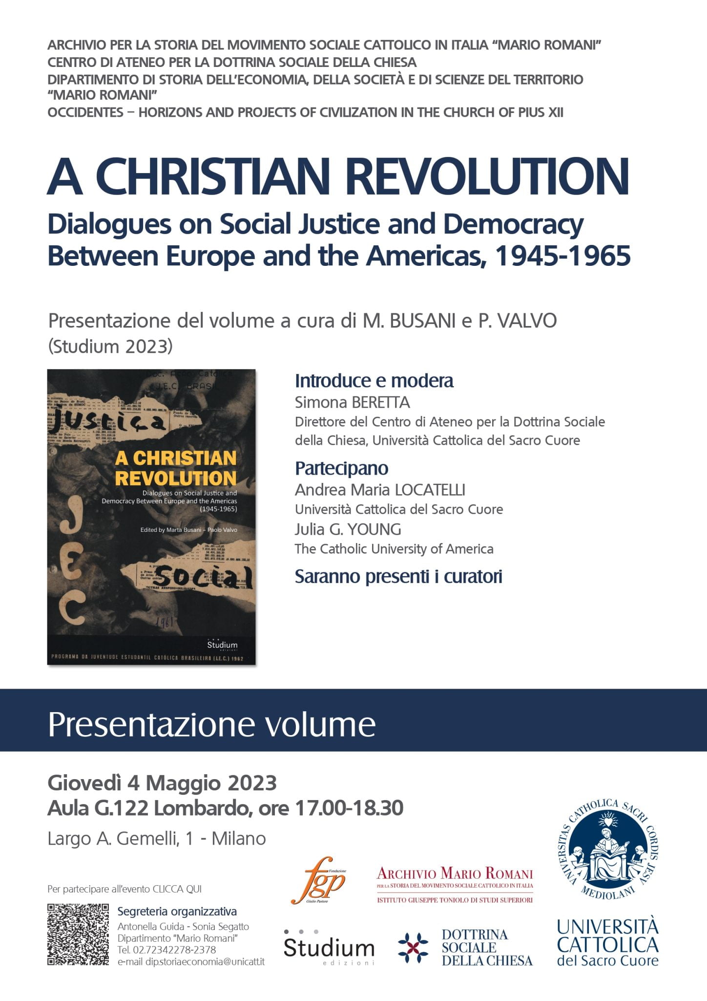 A Christian Revolution. Dialogues on Social Justice and Democracy ...